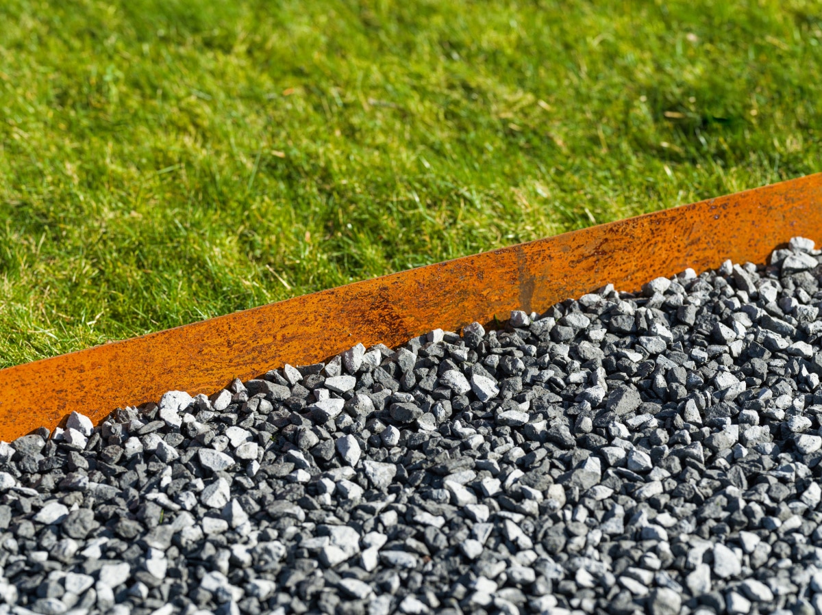 Borderrand Cortenstaal 106 x 16 cm - 5 stuks (5 meter)